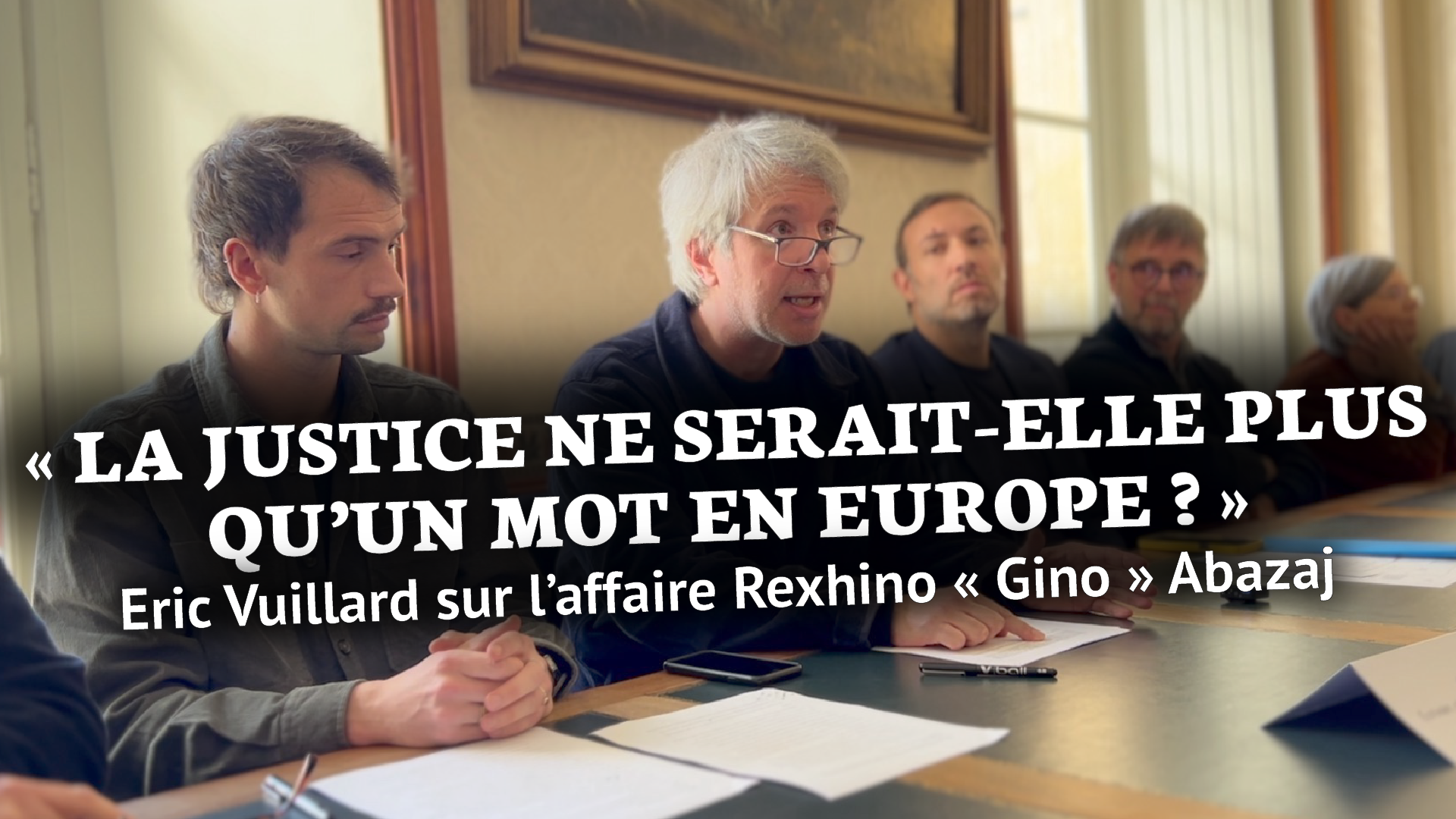 Eric Vuillard sur l'affaire Rexhino « Gino » Abazaj